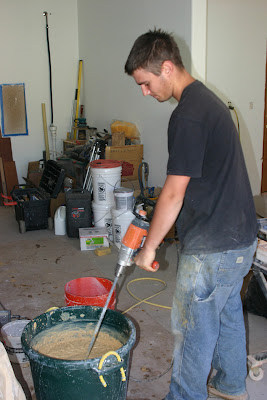 Building a double adobe wall house