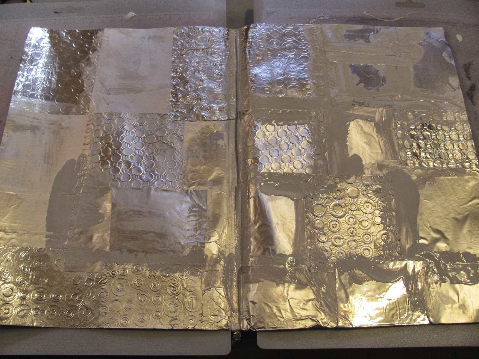 Click! Print! Scrapbook!: I'm Back & I Brought My Tinfoil & Paints With ...