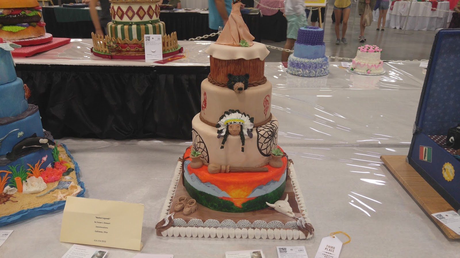 Travels of a Hobgoblin Taphophile: Ohio State Fair 2016 Cakes
