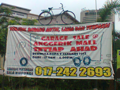 NOSTALGIA: GARAGE SALE @ ANGGERIK MALL SHAH ALAM