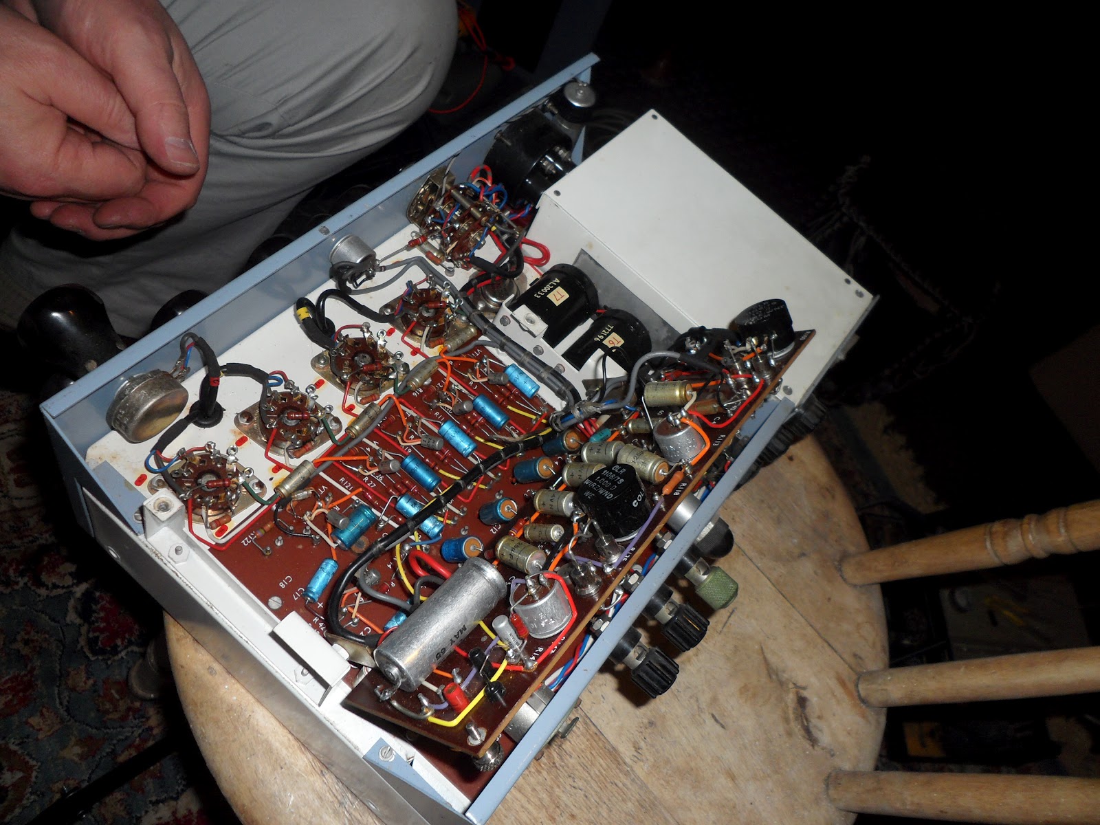 Vintage Audio Workshop: Pye Germanium Transistor 4 Channel Mic Amp ...