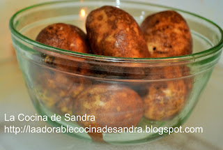 La Cocina de Sandra: PAPAS MAJADAS RUSTICAS