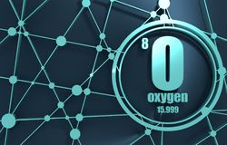 Heraldry of Life: 8.OXYGEN - ART with O-chemical element symbols