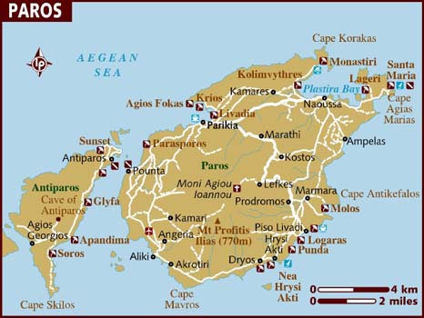 The Greek Island of Paros