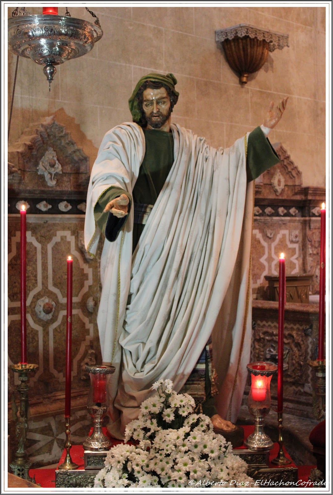 Apóstol Santo Tomás expuesto a la Veneracion de sus Fieles en la ...