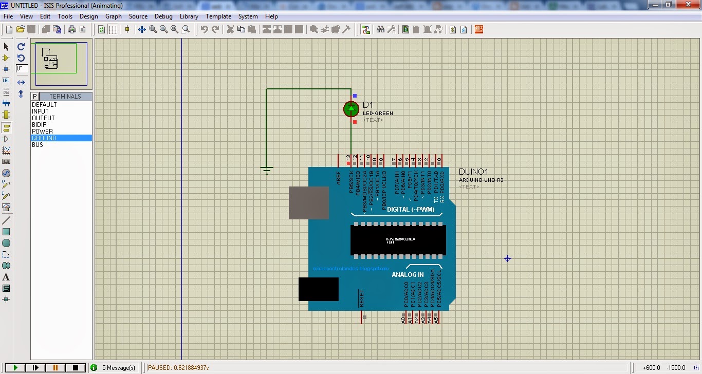 Simulasi Arduino dengan Proteus ISIS - Electronics Mention Simulasi Arduino dengan Proteus ISIS - Electronics Mention