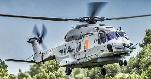 Airbus concluye las pruebas de calificación del helicóptero NH90 de la Marina alemana ~ Espejo ...