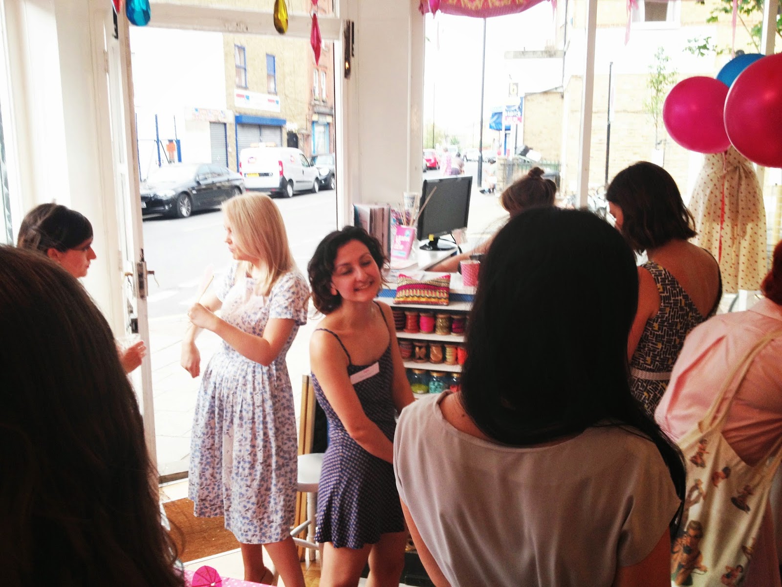 the Brodrick Design Studio: Sew Over It party