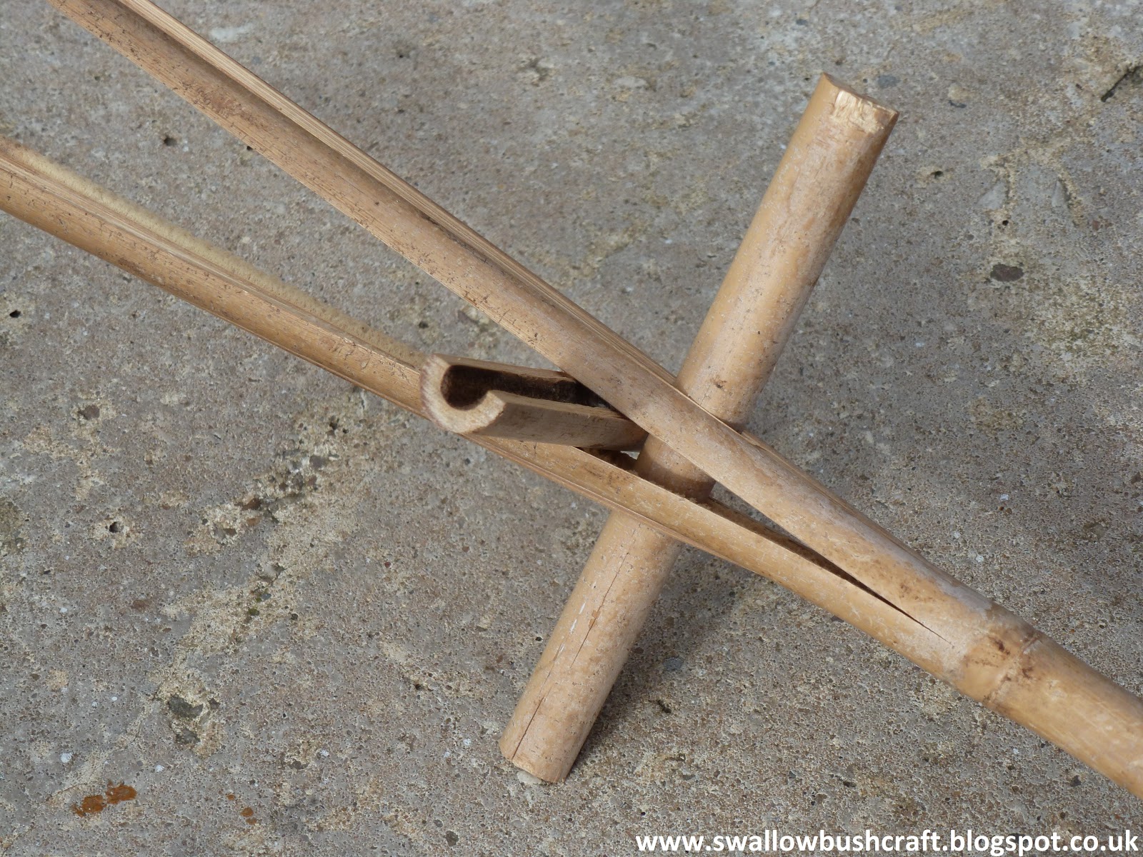 Swallow Bushcraft: Bamboo Fire Torch