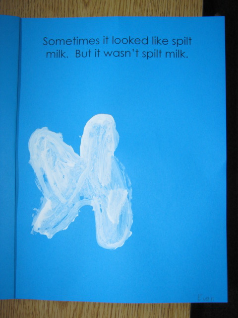 Let's Teach Something: It Looked Like Spilt Milk