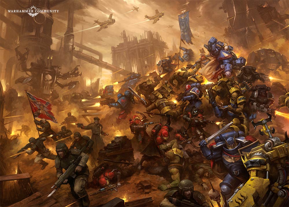 El Descanso del Escriba: Warhammer Community: Primer resumen del año