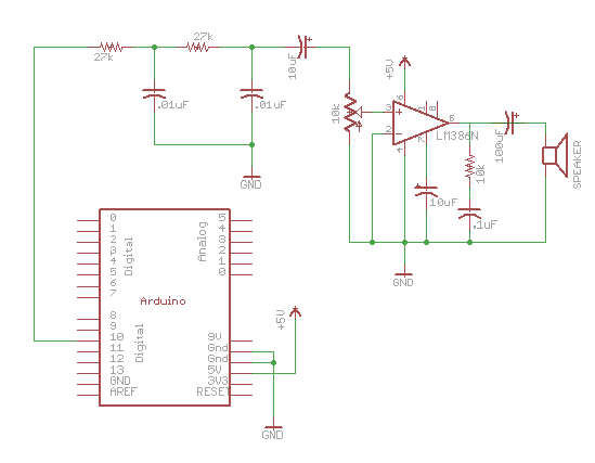 Text to Speech on arduino | circuits4you.com