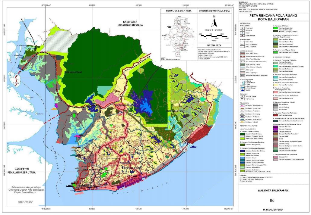 Mengenal Kawasan Industri Kariangau berdasarkan RTRW kota Balikpapan