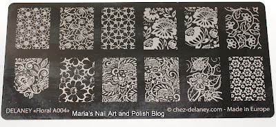 Marias Nail Art and Polish Blog: Delaney stamping plates review