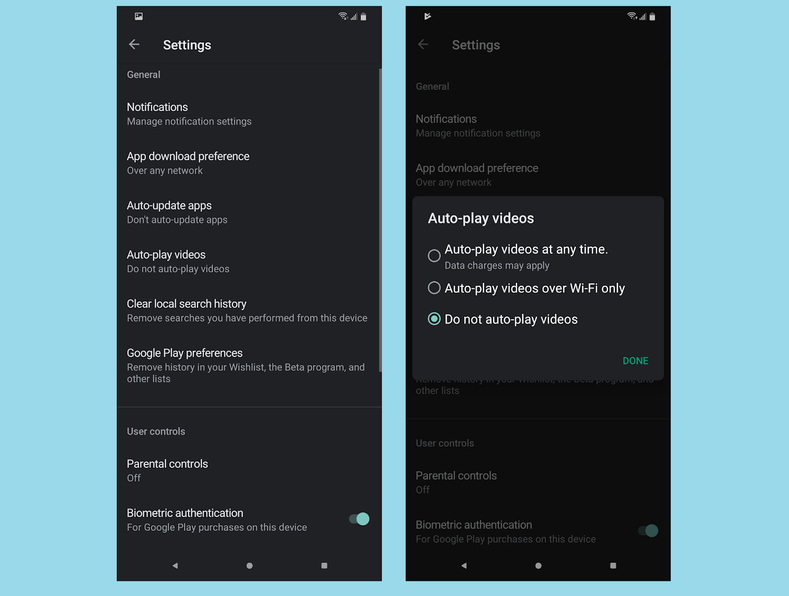 Google is planning to add Autoplay Settings for Play Store Videos