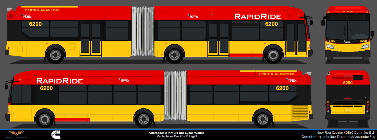 LUCASRIO - Sempre ao seu lado: RapidRide 6200