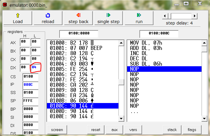 Engineering & technology: 8086 Microprocessor Emulator