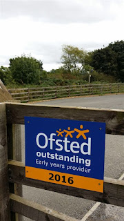 The Green I Signs Blog: Ofsted OUTSTANDING signs for High Bank Nursery ...