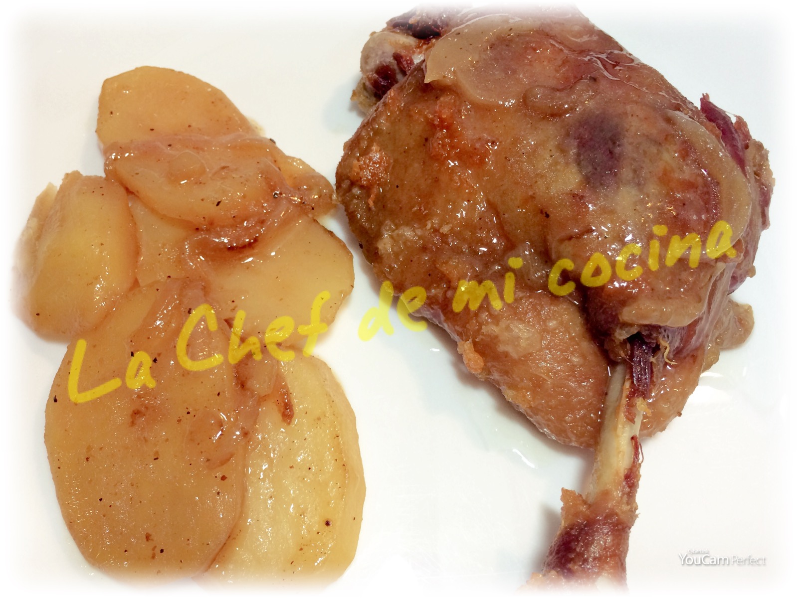 La Chef de mi cocina: Confit de pato (Moulinex Cookeo)