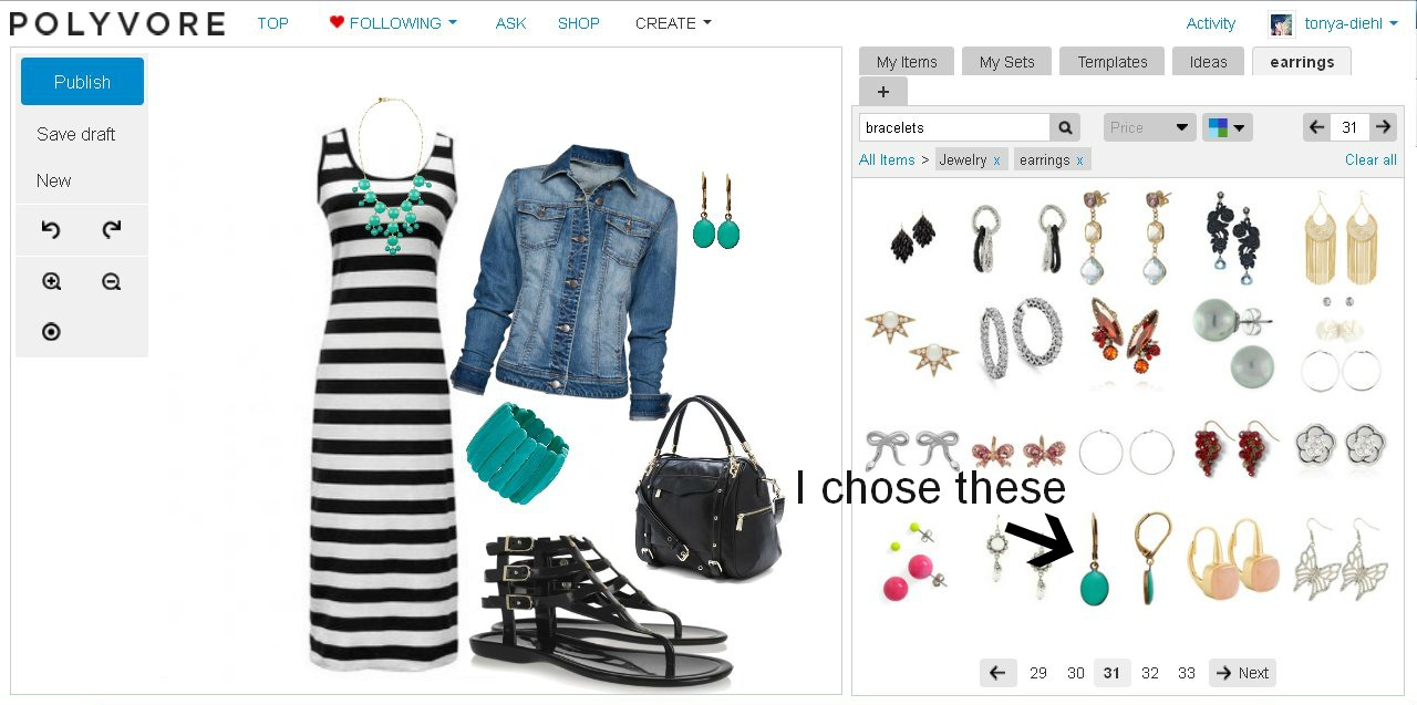 How To Create A Fashion Mood Board Using Polyvore {Polyvore Tutorial ...