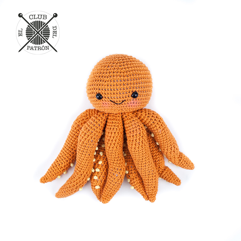 El blog de Dmc: El Club del Patrón: Pulpo de amigurumi El blog de Dmc: El Club del Patrón: Pulpo de amigurumi