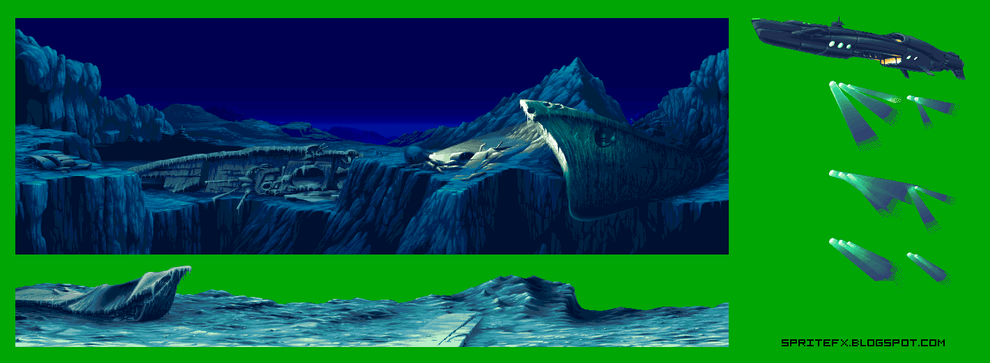 Sprite Fx: Sprite Background Water