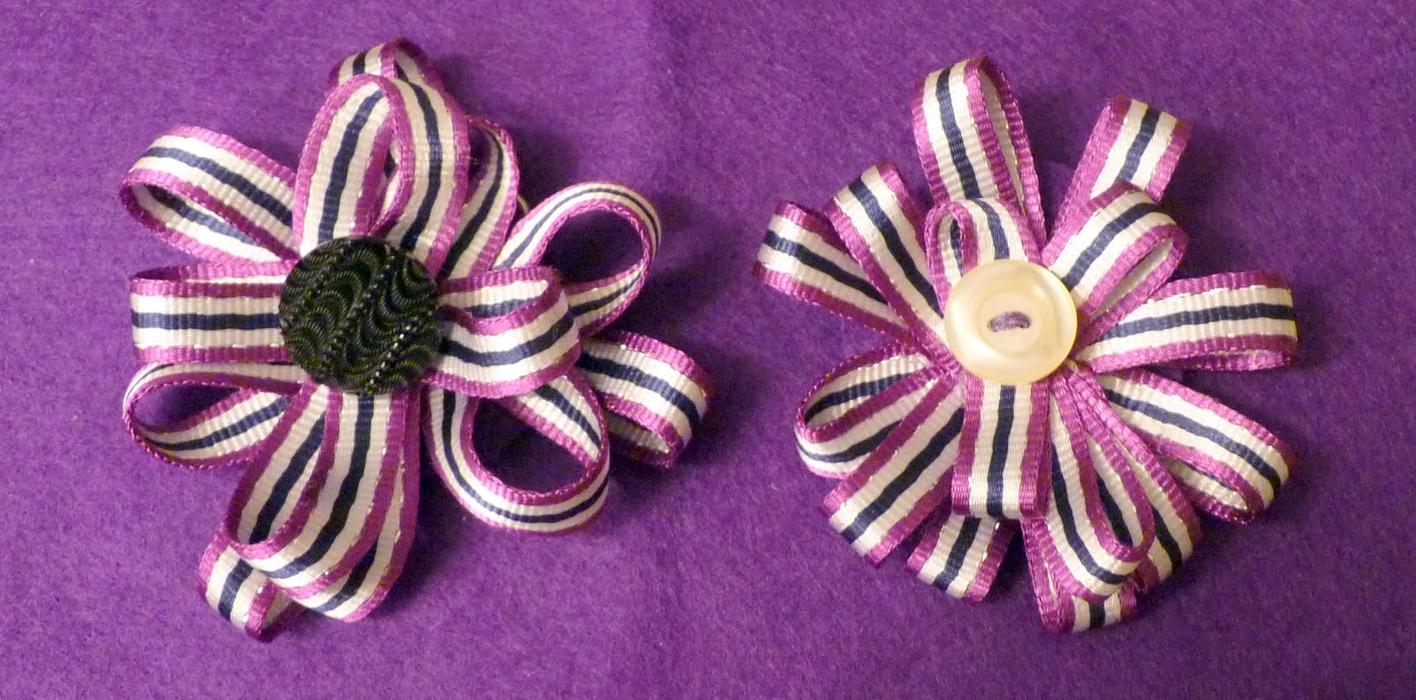 Como hacer un broche con cordón de zapatos y fieltro ~ vero4casa