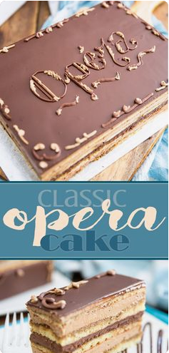 Classic Opera Cake | Kayyisa delicious dish