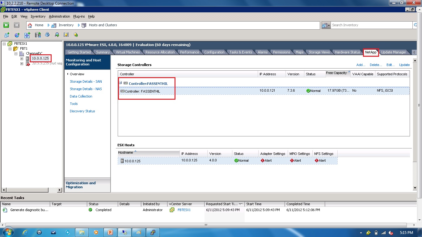Remote Infrastructure Management: NetApp Virtual Storage Console for ...