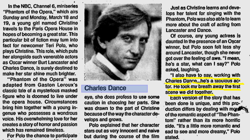 Phantom Of The Opera Charles Dance