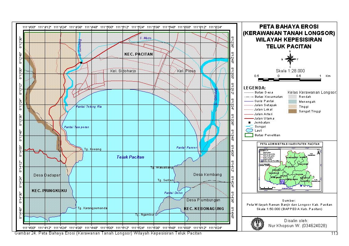 TELUK PACITAN: KELAS KEMAMPUAN LAHAN TELUK PACITAN