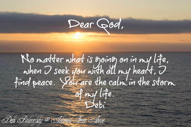 Adorned From Above: Dear God Note 2