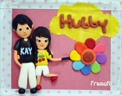Miu Craft: Frame Happy Monthsary, Hubby