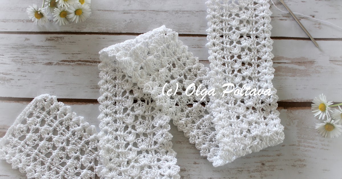 Lacy Crochet: Shabby Chic Lace Edging Trim, Free Crochet Pattern