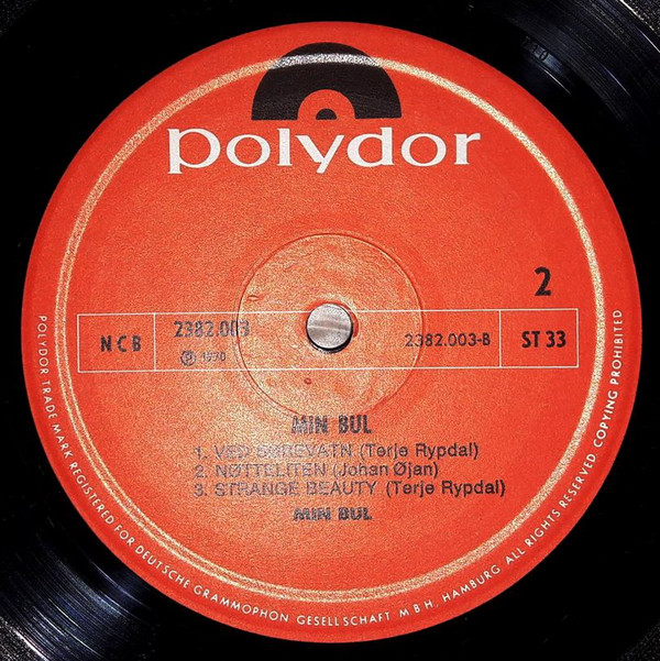 kossoff1963 - Progressive And Psychedelic Rock: Min Bul (Norway) - "Min ...