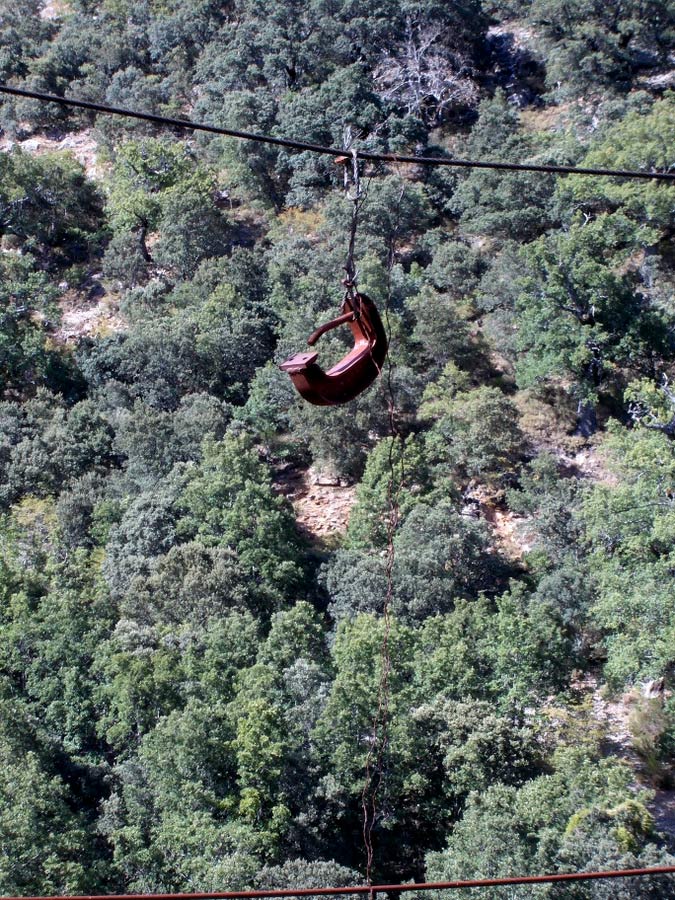 MTI Minas Castilla y León: Minas de Sabero: Cable del terri