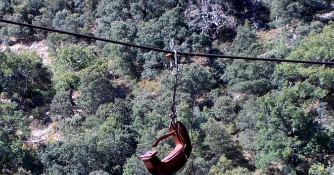 MTI Minas Castilla y León: Minas de Sabero: Cable del terri