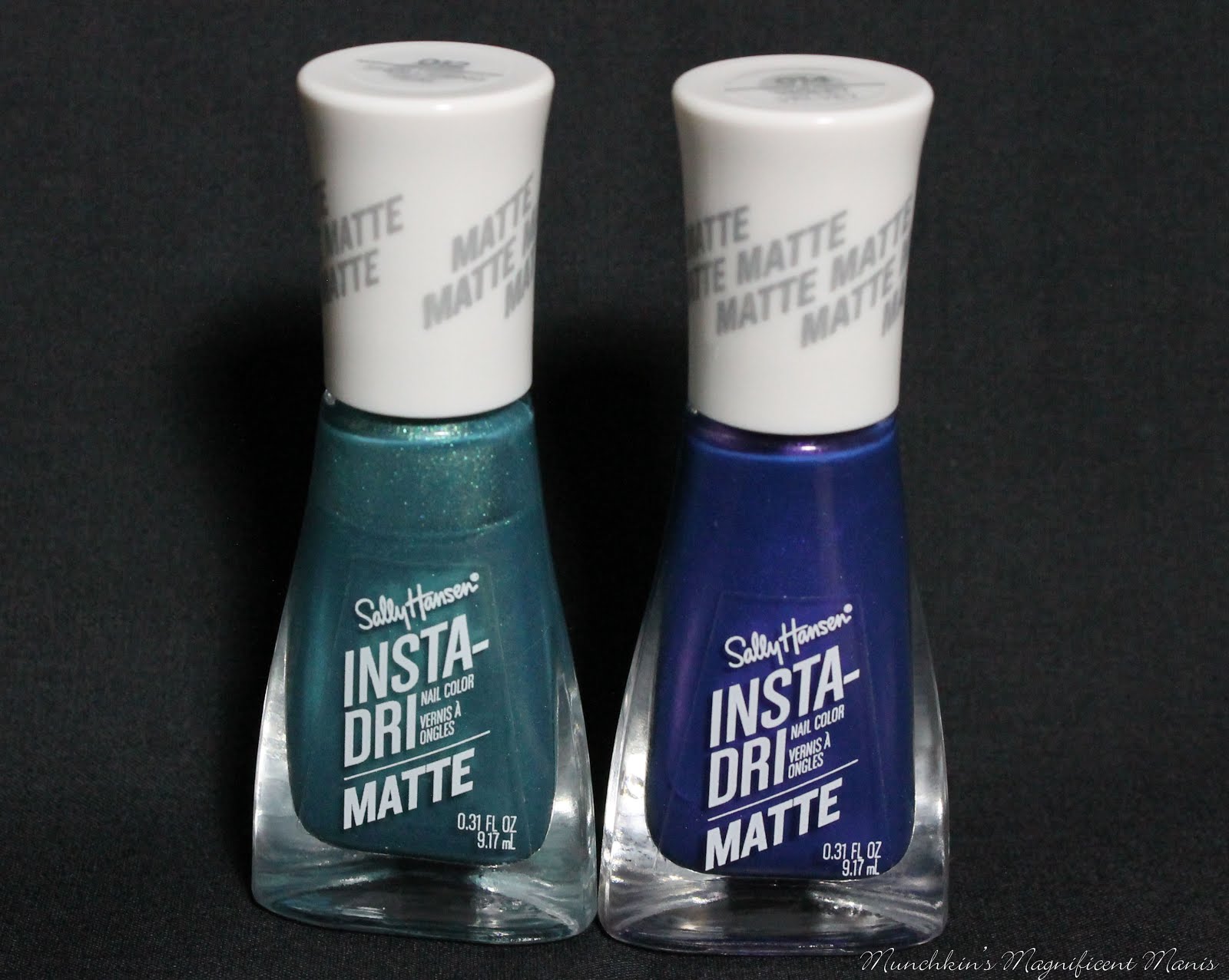 Munchkin’s Magnificent Manis: Sally Hansen Insta- Dri Matte Nail ...