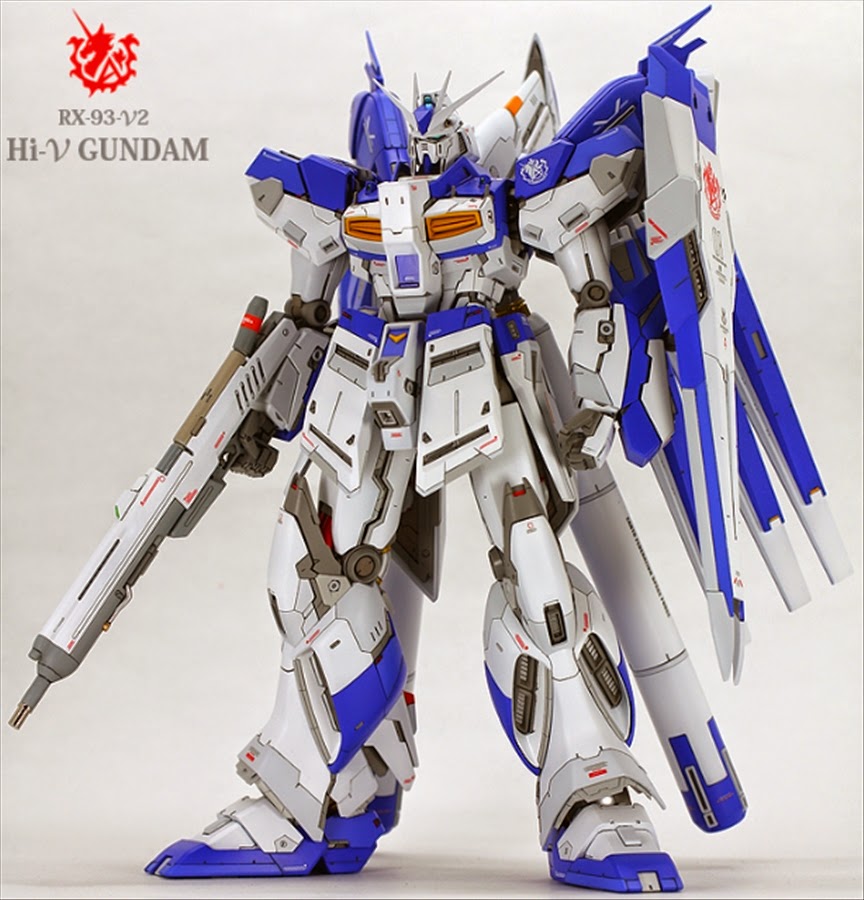 Custom Build: MG 1/100 RX-93-v2 hi-v Gundam Ver. Ka "Detailed" - Gundam ...