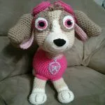 PATRON GRATIS SKYE | PATRULLA CANINA AMIGURUMI 22933