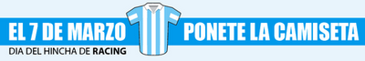 Diario del Fútbol Argentino: Día del hincha de Racing Club