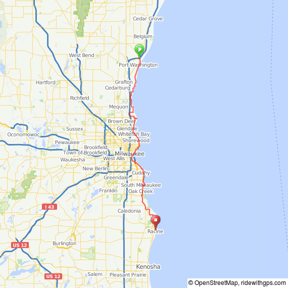 OUR MONTH WITH THE LAKE: A Pilgrimage Around Lake Michigan by Bicycle