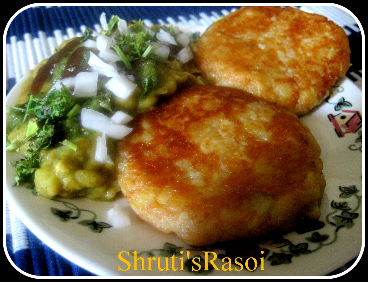 Shruti Rasoi: Ragda Pattice ( Aloo Tikki)