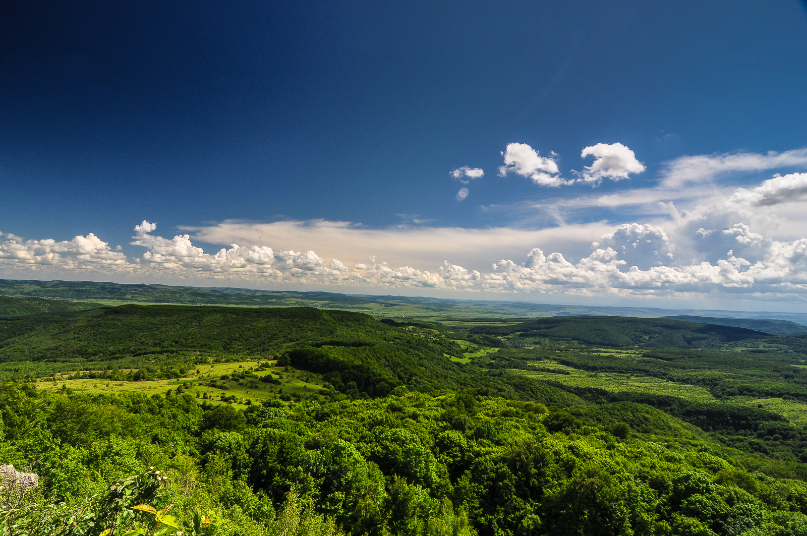 Ciprian Miresan: Panorama de la Cetatea Ciceului