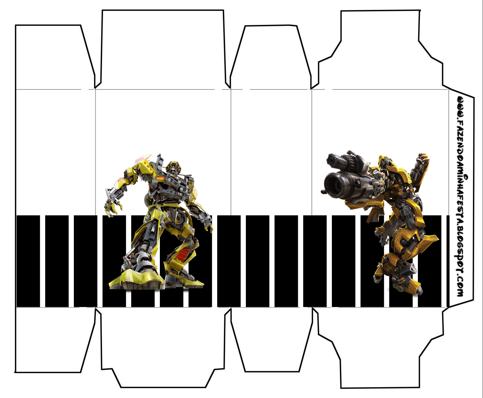 Transformers: Free Printable Boxes. - Oh My Fiesta! for Geeks