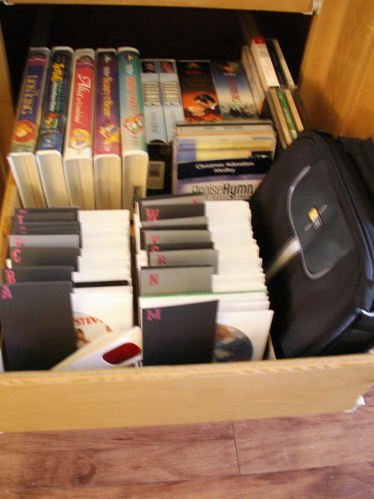 Cook It, Clean It, Make It Fun: DVD Organization from Upcycled Kids ...