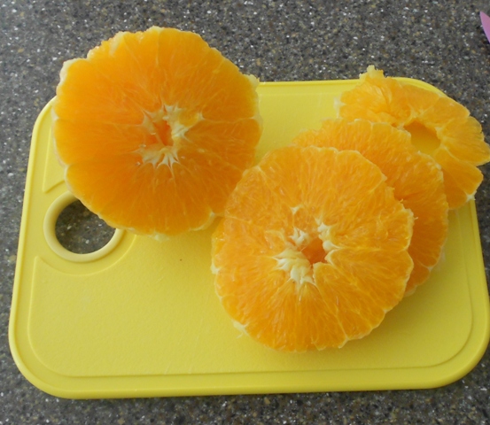 Baking Banquet: ORANGE WHEEL & COCONUT SALAD
