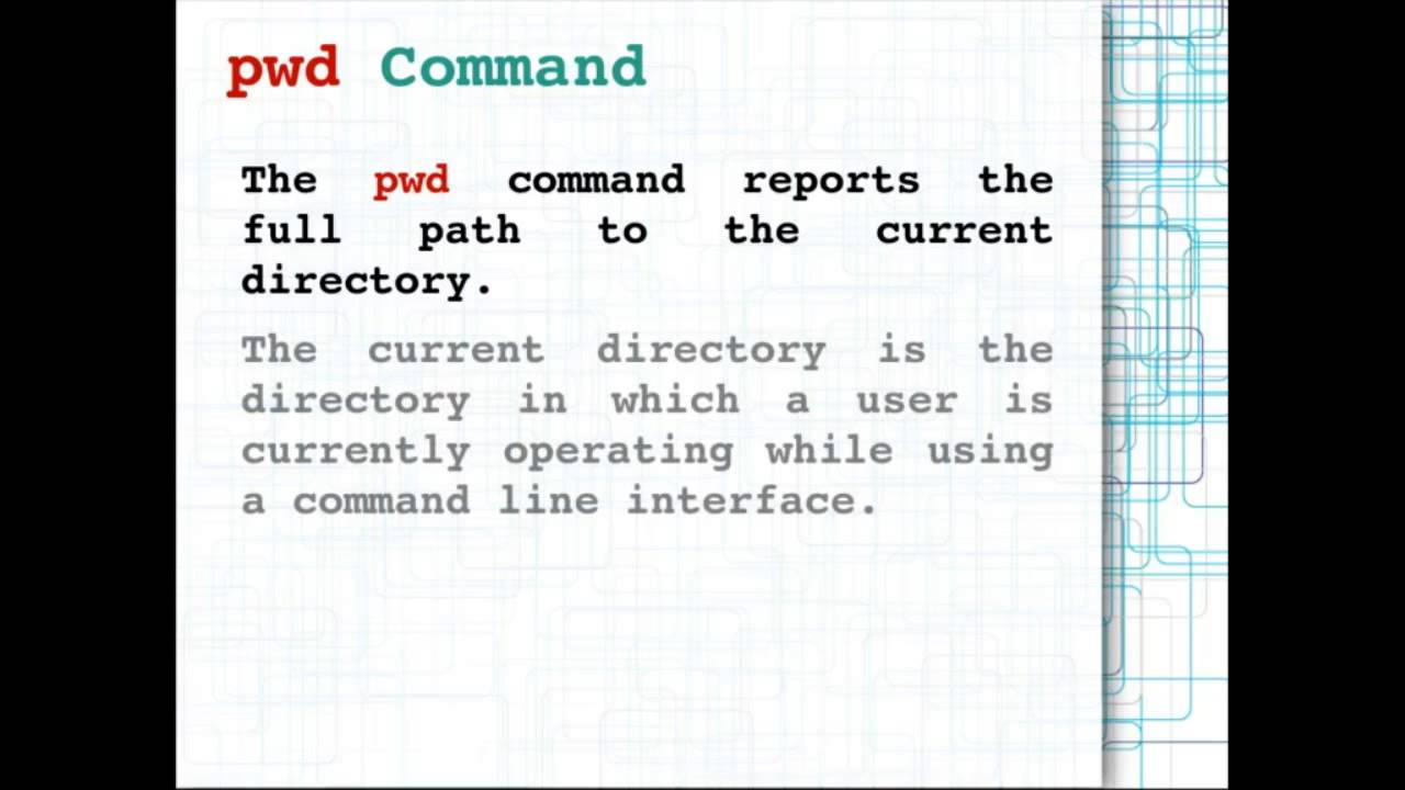 Windows'ta PWD Komutunun Karşılığı