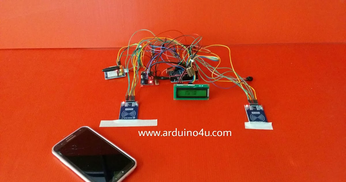 Projek Elektronik Arduino4u.com: 14.RFID speedtrap