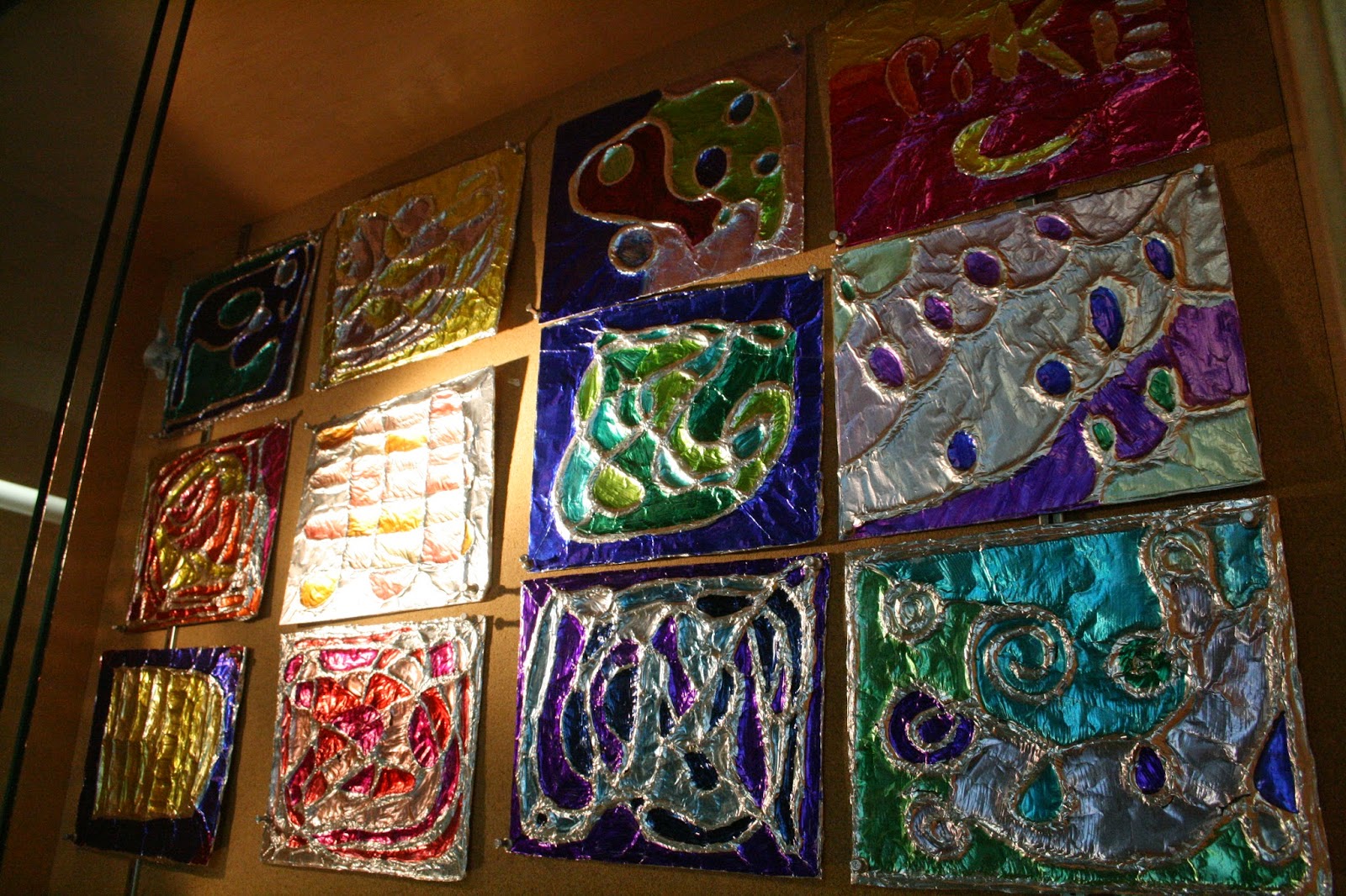 Monument Valley Regional Middle School Art Class: Stained Glass Window ...